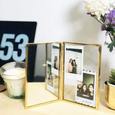 Buy/Send Flip Photo Frame With Mirror Single Piece Online | IGP ...