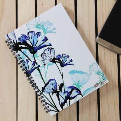 Floral Printed Note Book: Gift/Send Home Gifts Online J11069175 |IGP.com