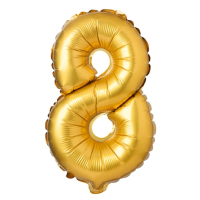 Buy/Send Foil Balloon Number 8 Online | IGP | JVS1265717
