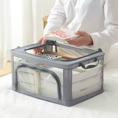Buy/Send Foldable Storage Box Transparent Single Piece Online | IGP ...