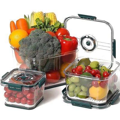 Buy/Send Food Storage Box - Freshness Timer - 1400 ml - Single Piece ...