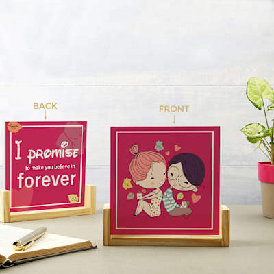 Buy/Send Forever Promise Couples Sandwich Photo Frame Online | IGP ...