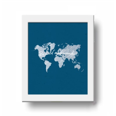 Buy/Send Frame Be Wild & Wander Online | IGP | JVS1253412