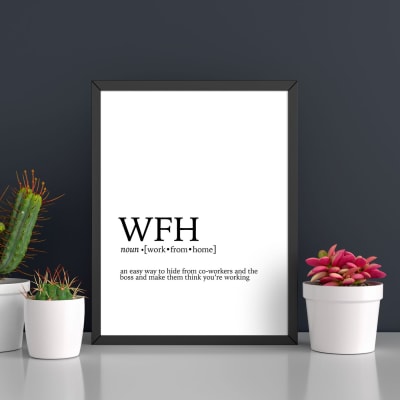 Buy/Send Frame - Wfh Definition - Single Piece Online | IGP | JVS1253047