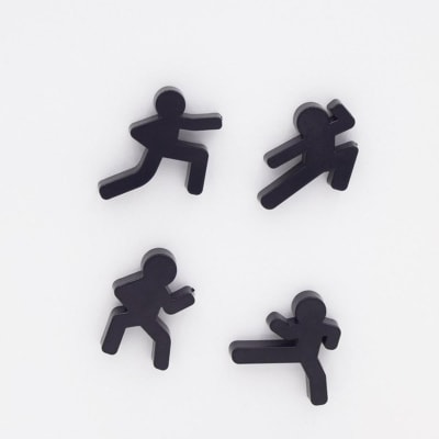Buy/Send Fridge Stick Magnets Ninja Set Of 4 Online | IGP | JVS1259484