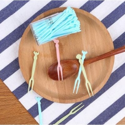 Buy/Send Fruit Forks Mini Reusable Set Of 50 Online | IGP | JVS1217985
