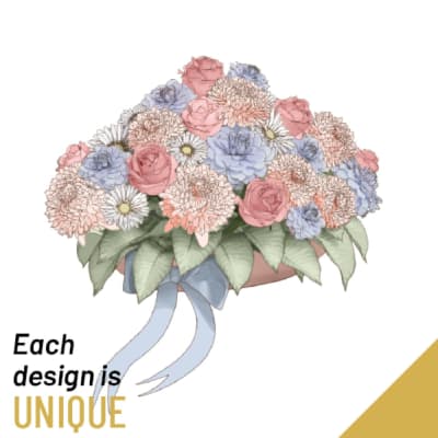Buy/Send Funeral Sympathy Bouquet with ribbon Online | IGP | ID1359067