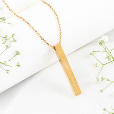 Send Glamorous Shine Personalized Pendant Chain Online, Same Day ...