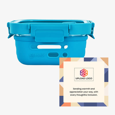 Buy/Send Glasafe SuperSafe Glass Lunch Box With Silicone Sleeve Online ...
