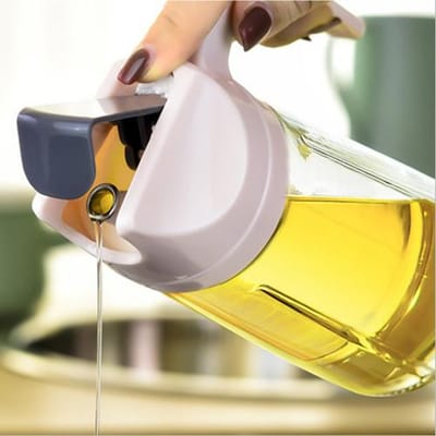 Buy/Send Glass Oil Bottle Auto Flip Lid Single Piece Assorted Online ...