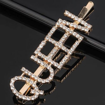 Buy/Send Gold Hairpin - Queen - Gold Glitter Online | IGP | JVS1232123
