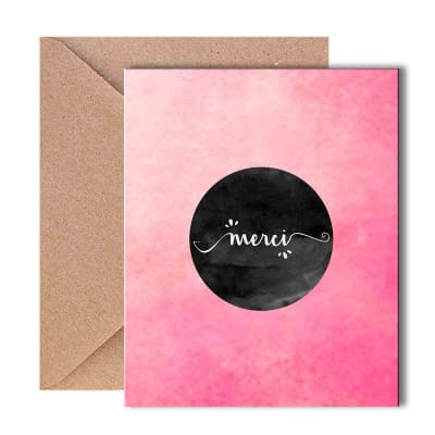 Buy/Send Greeting Card Merci Online | IGP | JVS1234045
