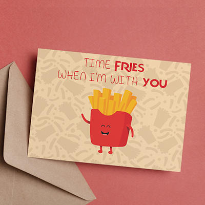 Buy/Send Greeting Card - Time Fries - Single Piece Online | IGP ...