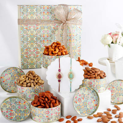 Buy/Send Guilt Free Indulgence Rakhi Hamper Online | IGP | JVS1261291