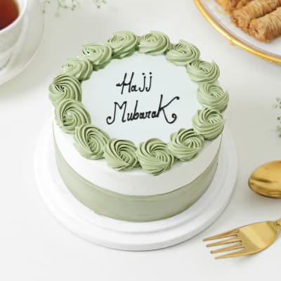 Buy/Send Hajj Mubarak Mini Vanilla Cake Online | IGP | JVS1283713