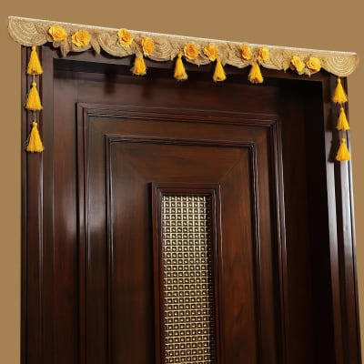 Buy/Send Handmade Embroidered Floral Bandarwal Online | IGP | JVS1188193