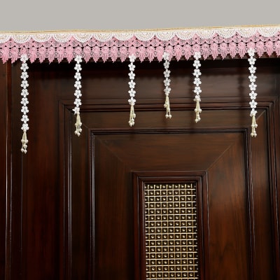 Buy/Send Handmade Lace And Pearl Bandarwal Online | IGP | JVS1188191