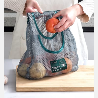 Buy/Send Hanging Mesh Bag - Reusable - Assorted - Single Piece Online ...