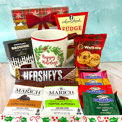 Buy/Send Happy Holidays Christmas Treats Hamper Online | IGP | JVS1391086