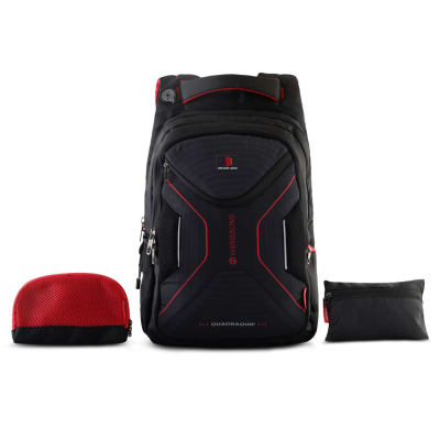 Buy/Send Harrisons Glint Casual Laptop Backpack Black Red Online | IGP ...