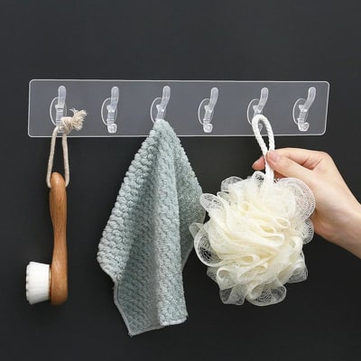 Buy/Send Hook Set - Transparent - Self Adhesive Online | IGP | JVS1234538