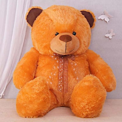 Buy/Send Huge Fluffy Brown Bear Online | IGP | JVS1190087