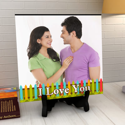 Buy/Send I Love You Personalized Tile Online | IGP | J11060284