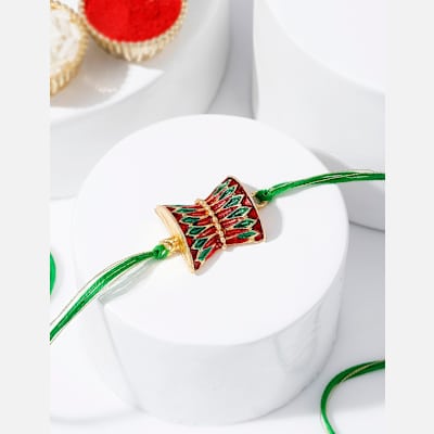 Buy/Send IGP Green Damru Rakhi Online | IGP | JVS1417105