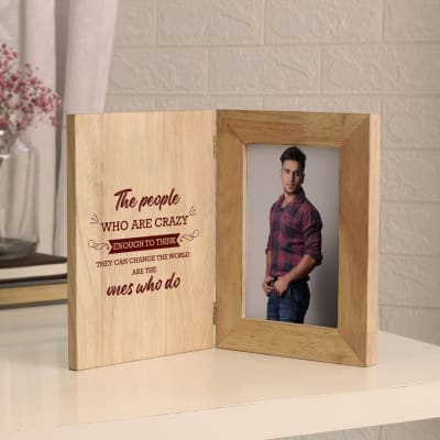 Inspirational Photo Frame Personalized: Gift/Send Qfilters Gifts Online ...