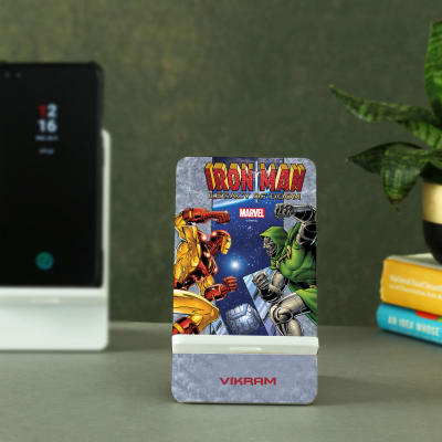 Iron Man Personalized Mobile Stand: Gift/Send QFilter Gifts Online ...