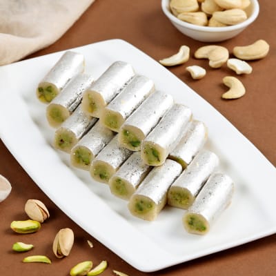 Irresistible Kaju Roll 400 GM : Gift/Send Gourmet Gifts Online ...