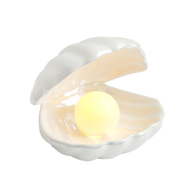 Buy/Send Jewellery Box With Light Oyster Shaped Glossy Single Piece ...