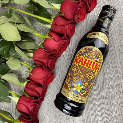Kahlua with Roses: Gift/Send Valentine's Day Gifts Online JVS1202553 ...