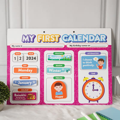 Buy/Send Learn And Explore Home Calendar For Kids Online | IGP | JVS1401995