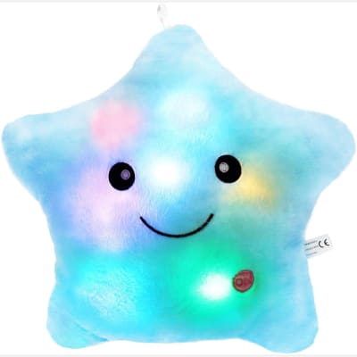 Buy/Send LED Cushion - Star Smile - Single Piece Online | IGP | JVS1216281