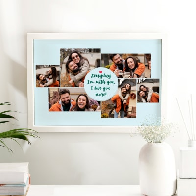 Buy/Send Love You More Everyday Personalized Frame Online | IGP ...