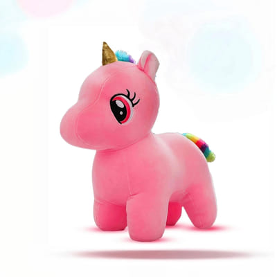 Buy/Send Lovely Pink Unicorn Plush Toy Online | IGP | JVS1415734