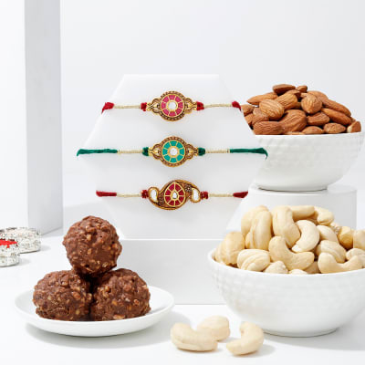 Buy/Send Luxurious Rakhi Celebration Hamper Online | IGP | JVS1300040