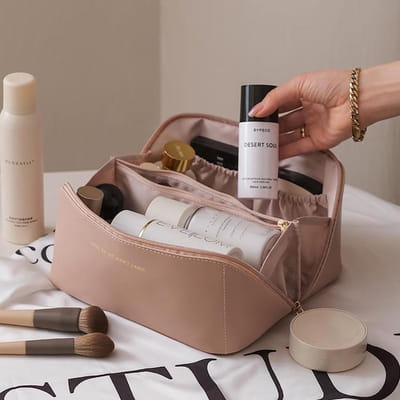 Buy/Send Makeup Bag - Double Compartment - Assorted - Single Piece ...