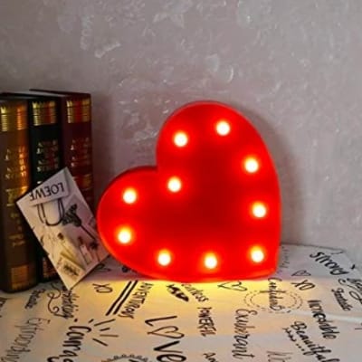 Buy/Send Marquee Light - Heart - Small - Single Piece Online | IGP ...