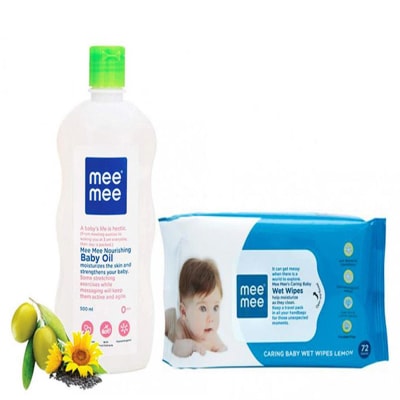 Buy/Send Mee Mee Baby Nourish & Care Combo Online | IGP | L11142331