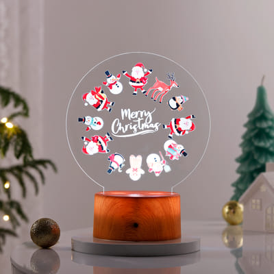Buy/Send Merry Christmas LED Lamp Online | IGP | JVS1270962