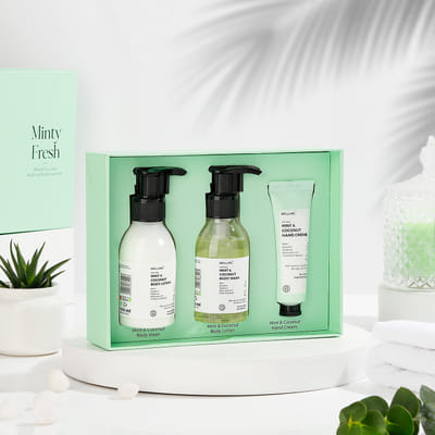 Buy/Send Minty Fresh Indulgence Skincare Hamper Online | IGP | JVS1402155