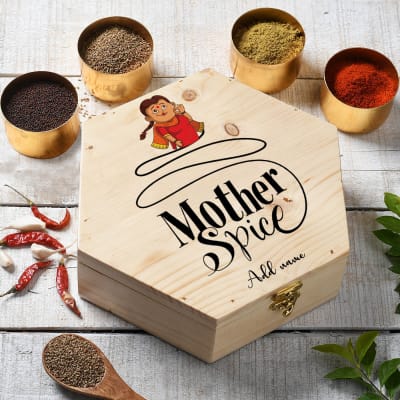 Buy/Send Mom's Personalized Masala Box Online | IGP | JVS1277687