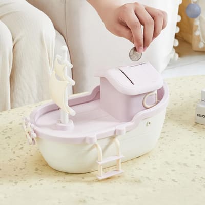 Buy/Send Money Bank - Boat - Assorted - Single Piece Online | IGP ...