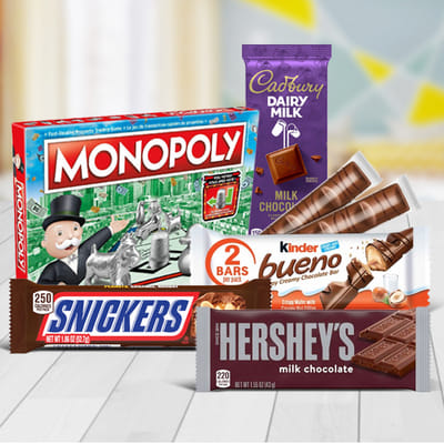 Buy/Send Monopoly & Choco Combo Online | IGP | JVS1205024