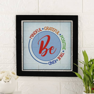 Buy/Send Motivational Affirmations Black Frame Online | IGP | JVS1301221