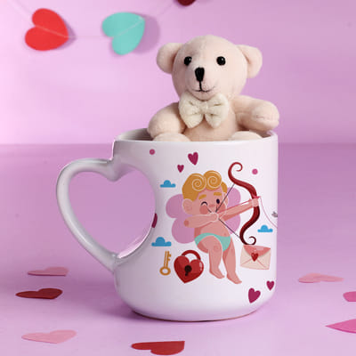 Mug of Love with Teddy Bear: Gift/Send Home and Living Gifts Online ...