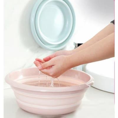 Buy/Send Multipurpose Collapsible Basket Round Single Piece Assorted ...