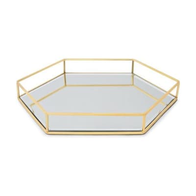 Buy/Send Multipurpose Organizer Tray Hexagon Glass Single Piece Online ...